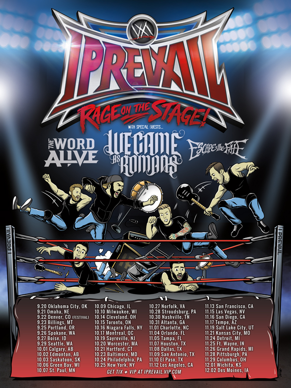 I PREVAIL Unveils Hard Hitting Video For Lifelines | Vandala Magazine